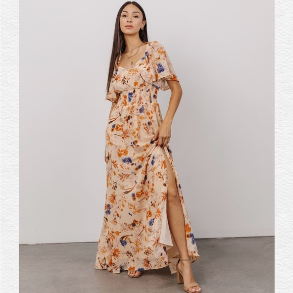 Baltic Born | Dresses | Nwt April Sweetheart Maxi Dress Autumn Bouquet ...